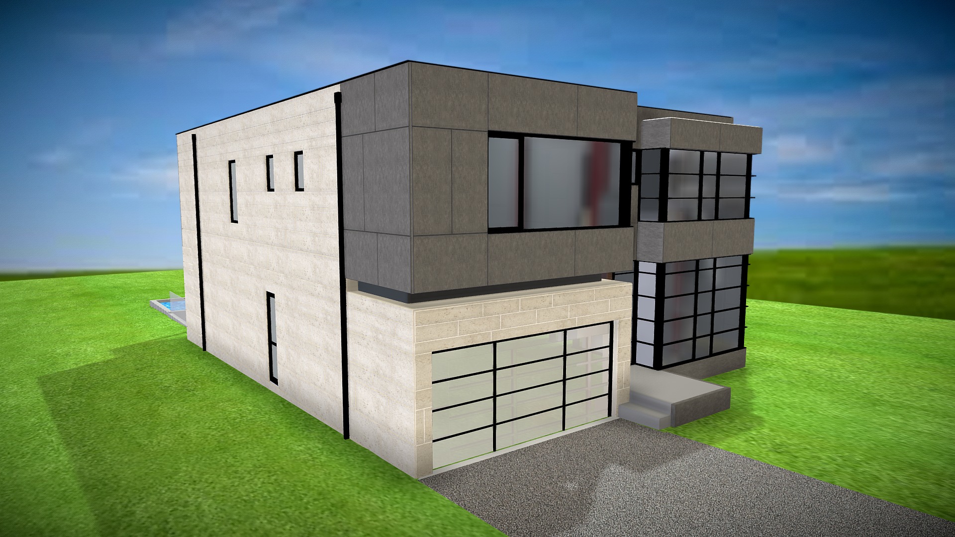 Modares_3 - 360 spin model of 3D house - 3D model by Render3DQuick ...