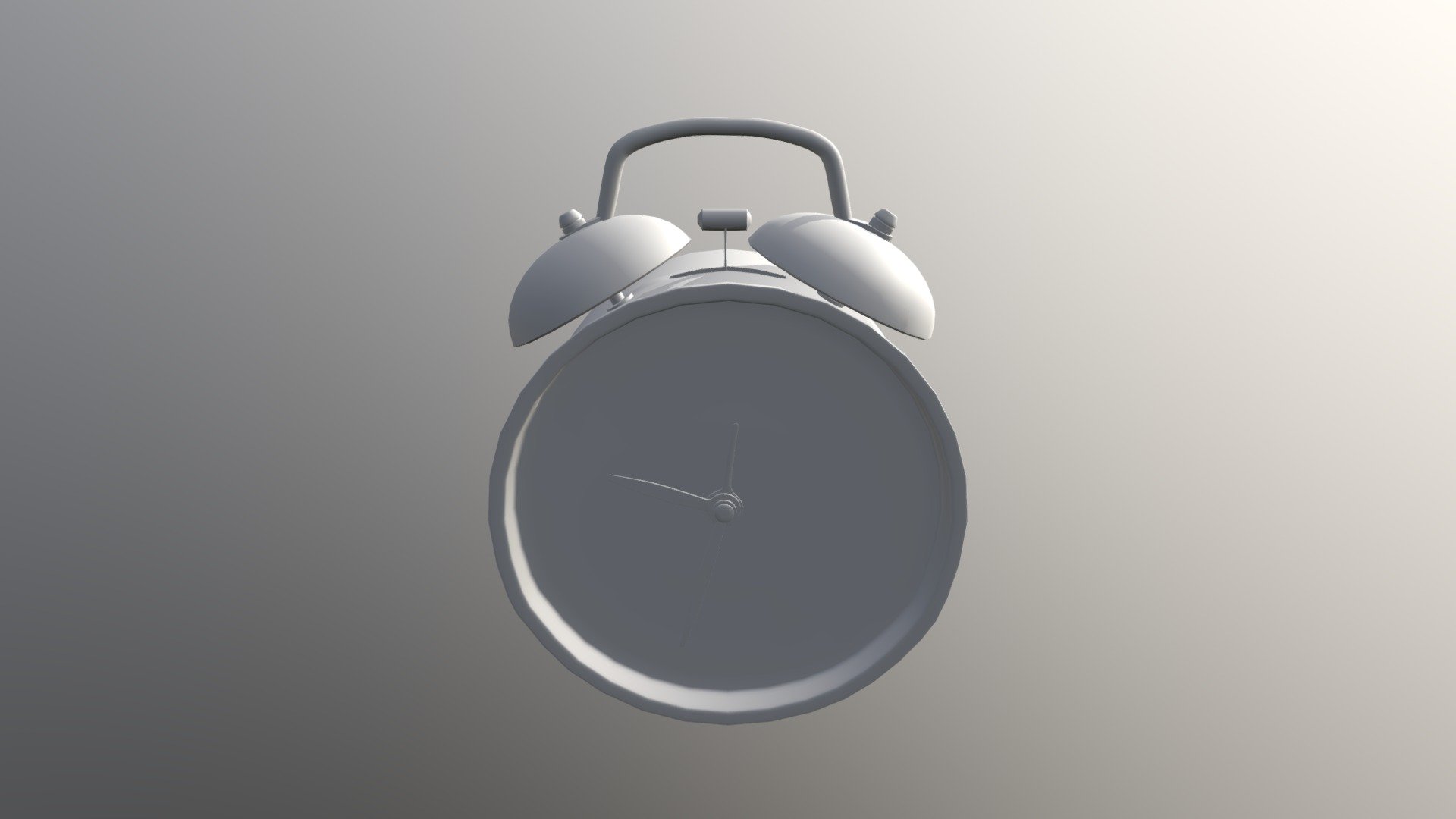 Alarm Clock - 3D model by Loui Briones (@LuiBriones) [314a463] - Sketchfab