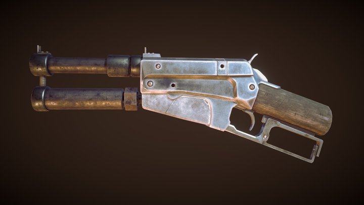 Cowboy_gun 3D models - Sketchfab