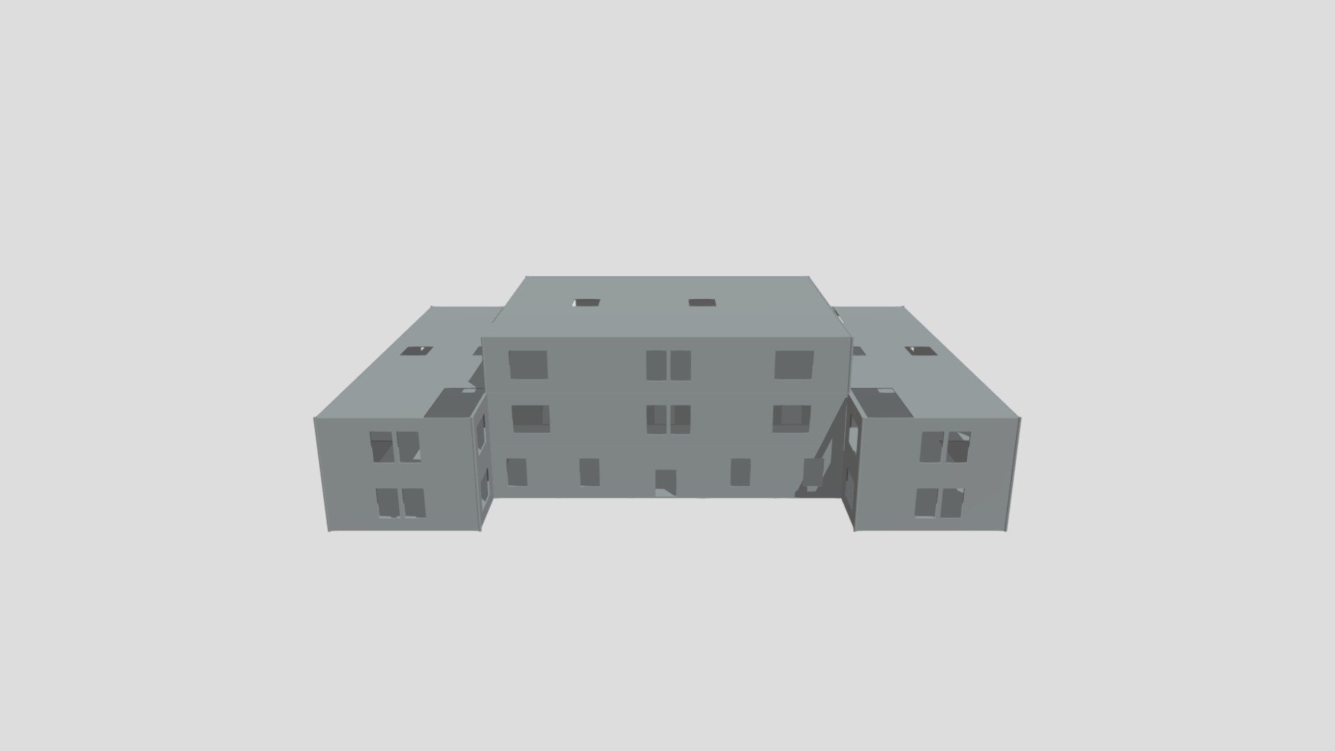 School Building for Gaming Environment - 3D model by Ahsan Mirza ...