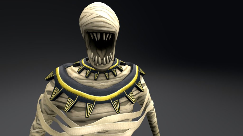 Hand-Painted Mummy - 3D model by catko [314b243] - Sketchfab