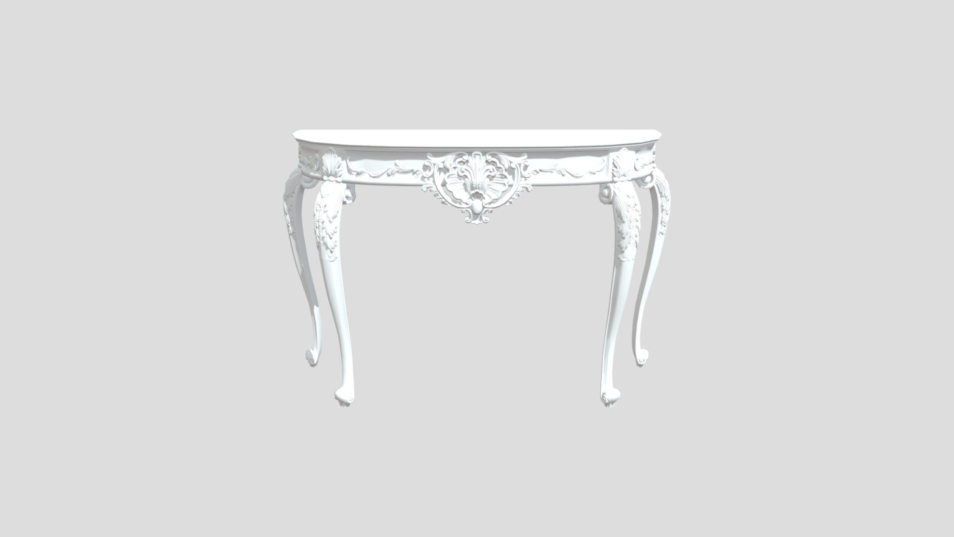 Elegant Victorian Console - 3D model by Modenese Gastone Interiors ...