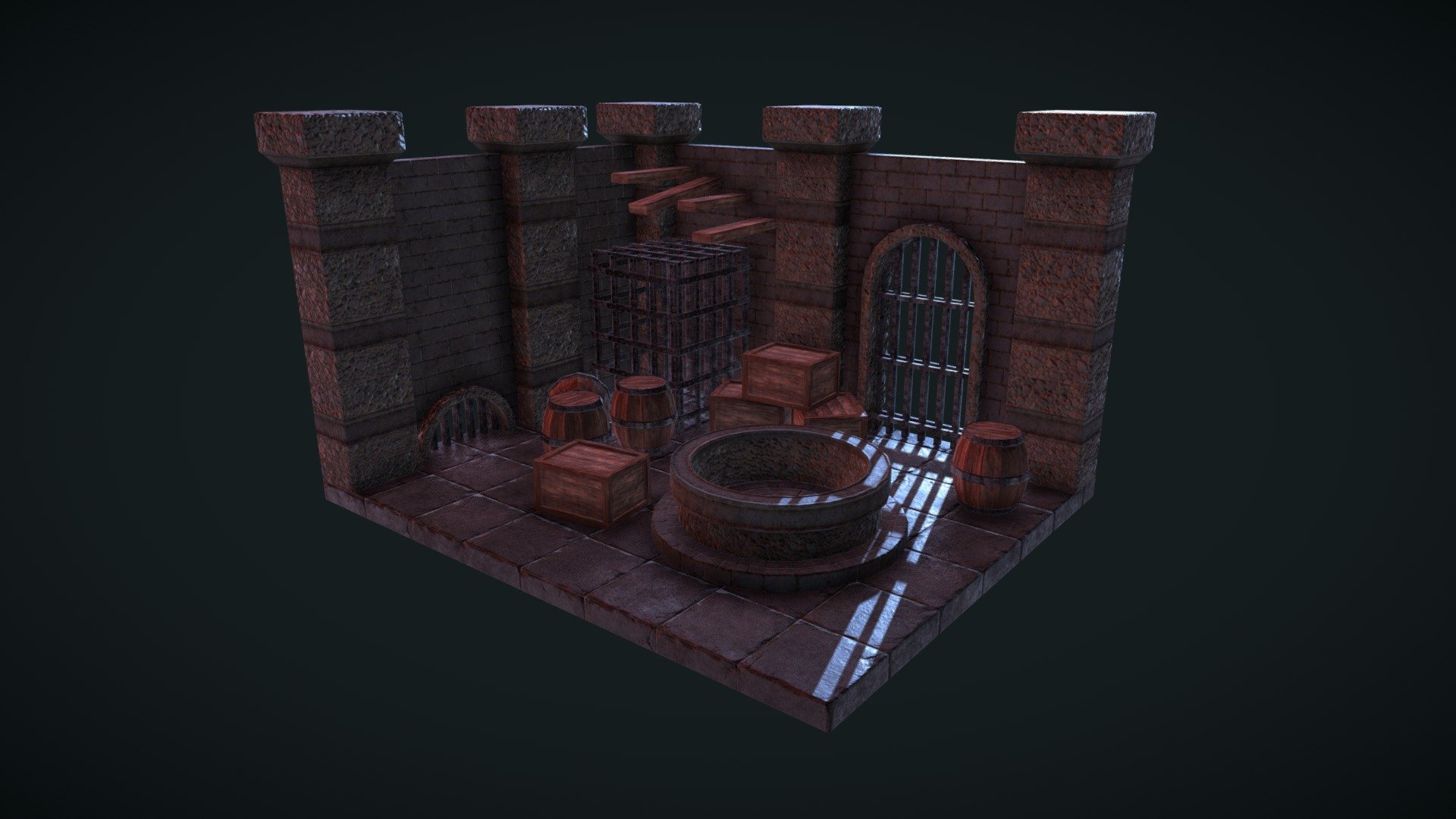 Dungeon-themed Trim Sheet - 3D model by luigi_30 [314d93b] - Sketchfab