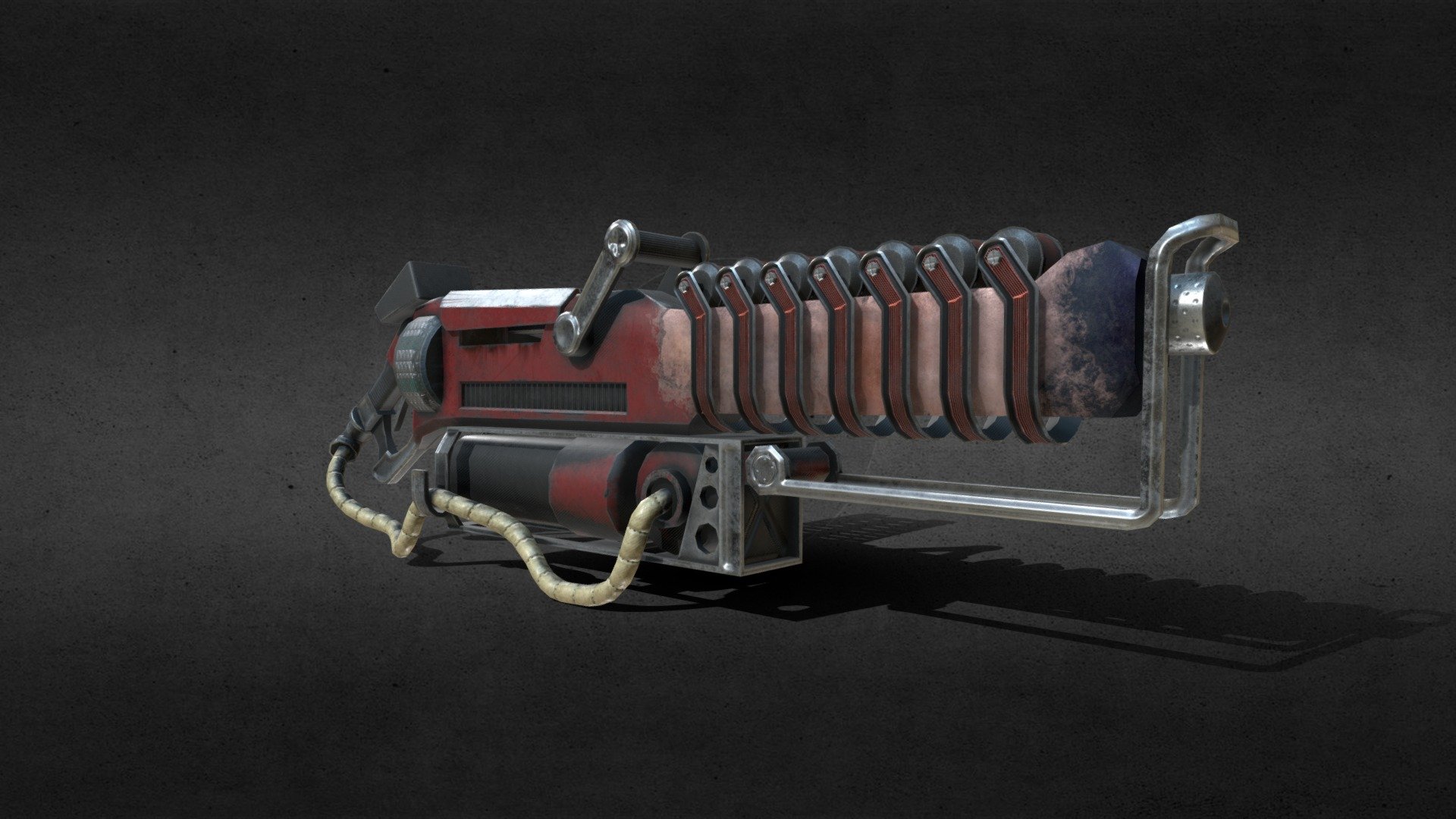 Gauss Rivet Gun - 3D model by Thomas (@LThomas762) [314f302] - Sketchfab