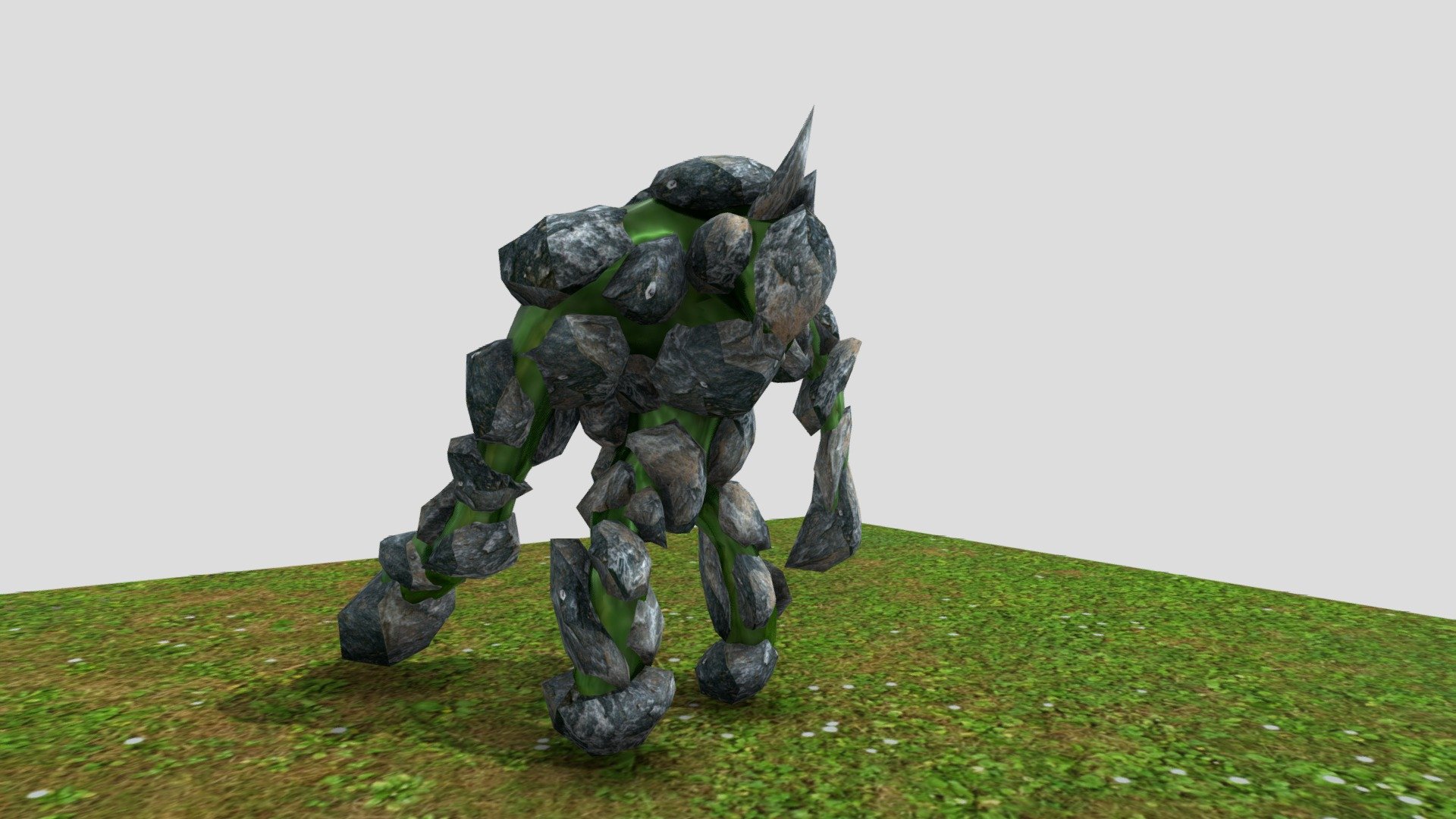 Rock Golem Slime - 3D model by IanNys [314ffe8] - Sketchfab