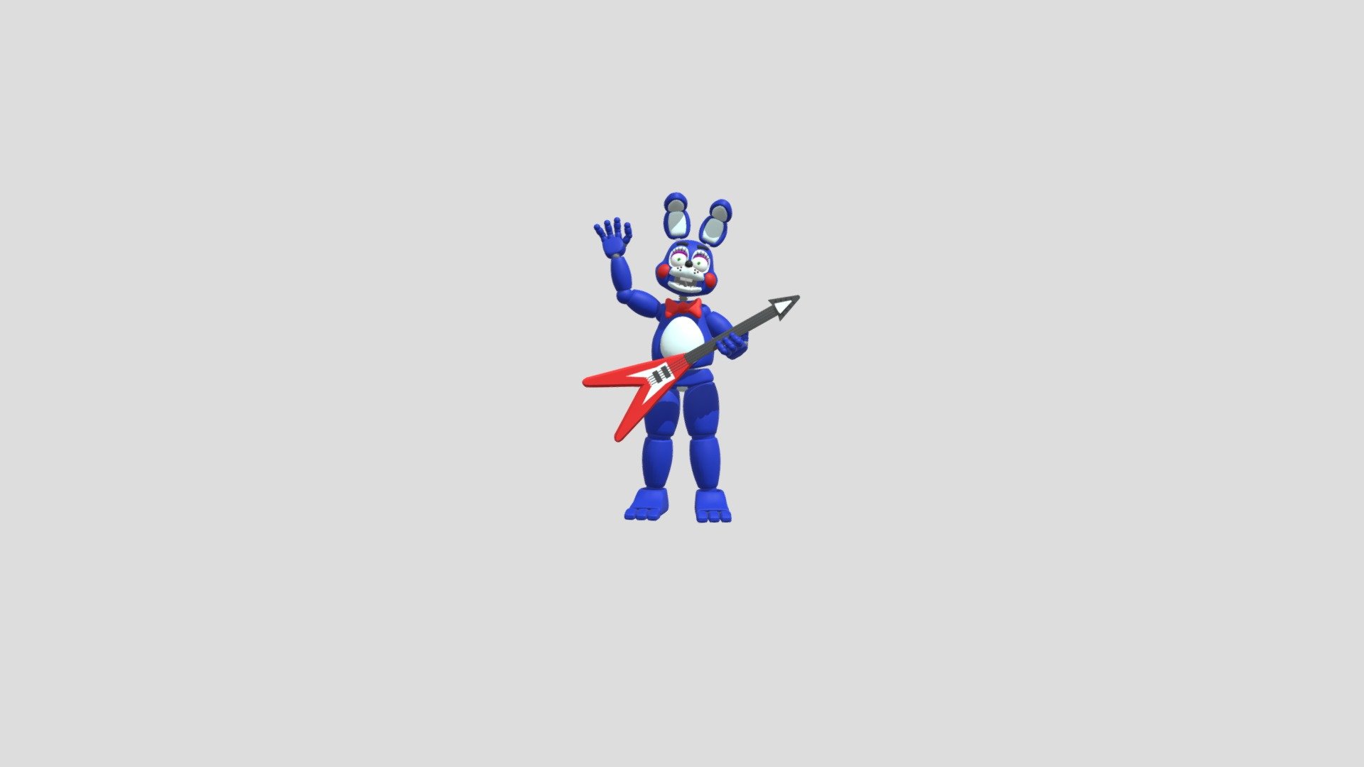 Toy Bonnie Beta - Download Free 3D model by dwall8611 [31511e0] - Sketchfab
