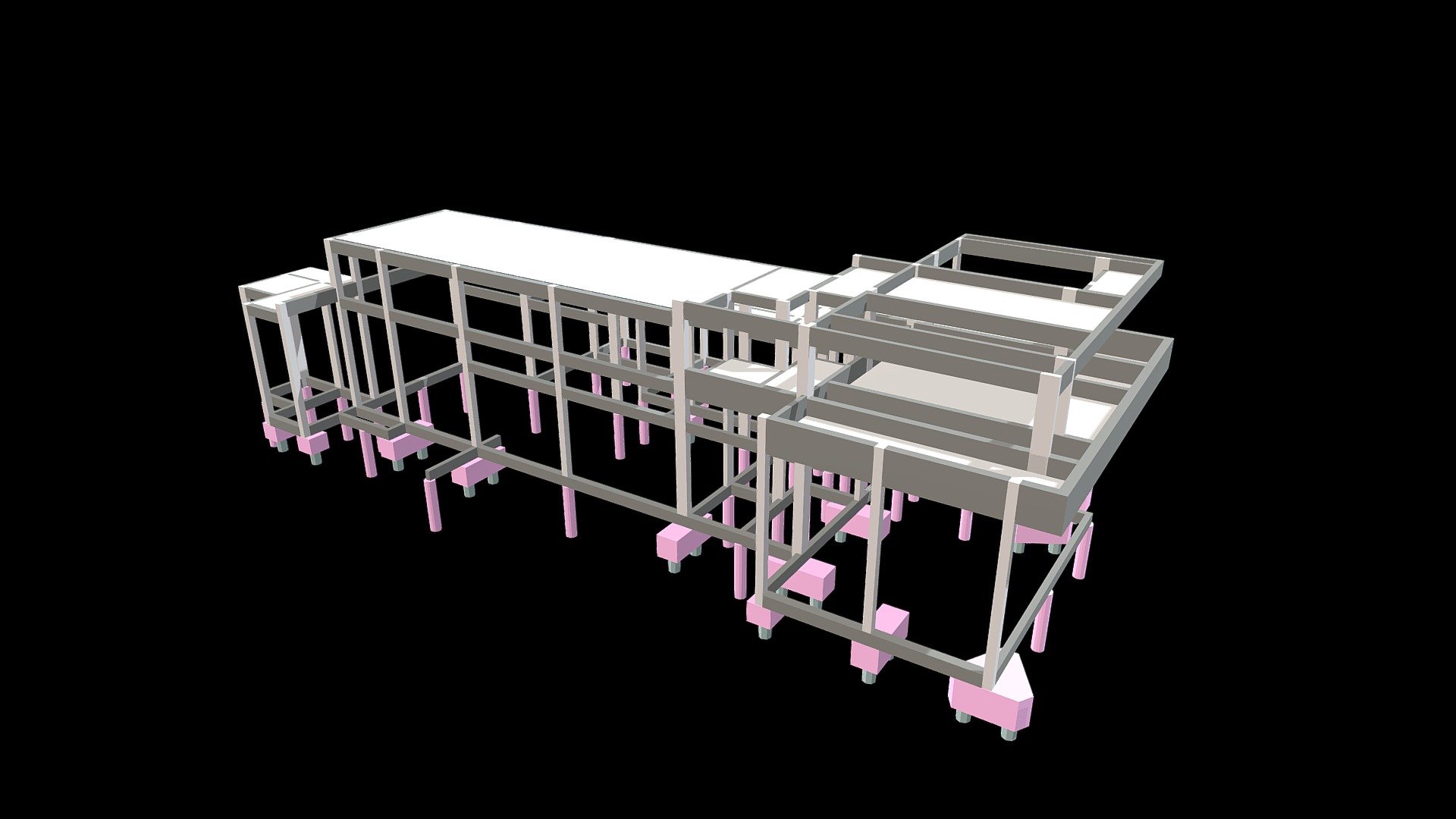 MAQUETE ESTRUTURAL - Vitor Paschuini - 3D model by engeart_jg [31523da] - Sketchfab