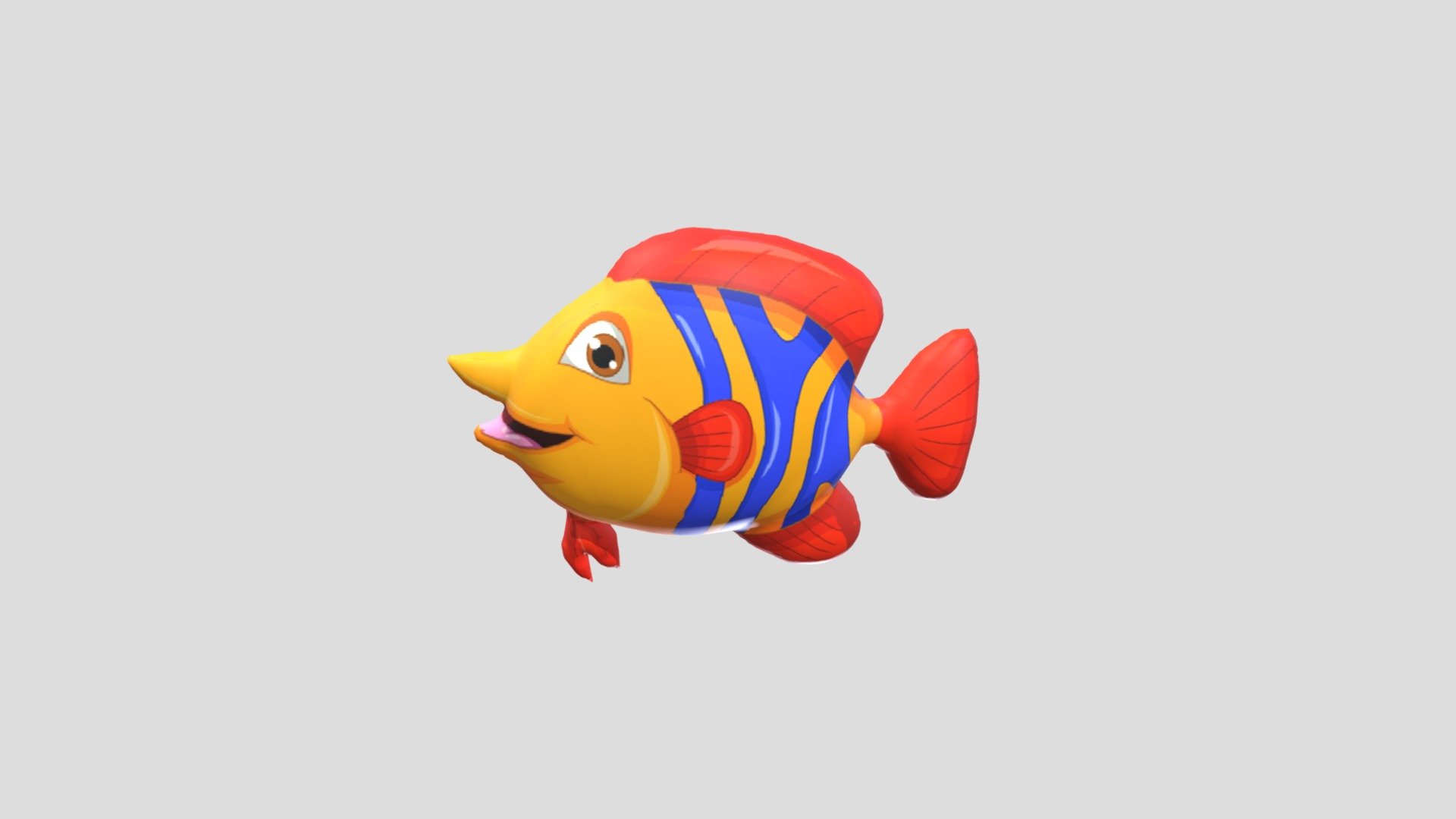 Ikan - 3D model by Novita (@sauqiya) [31544a1] - Sketchfab