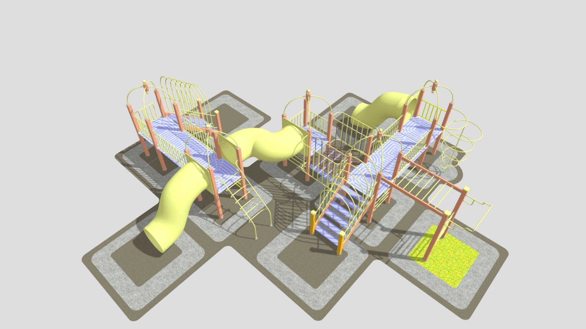 children's playground - 3D model by Aleksandr_Dobrinin [315485d ...