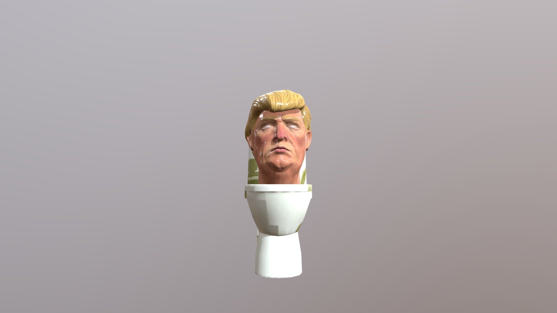 Trump Skibidi Toilet - Download Free 3D model by ASP ...