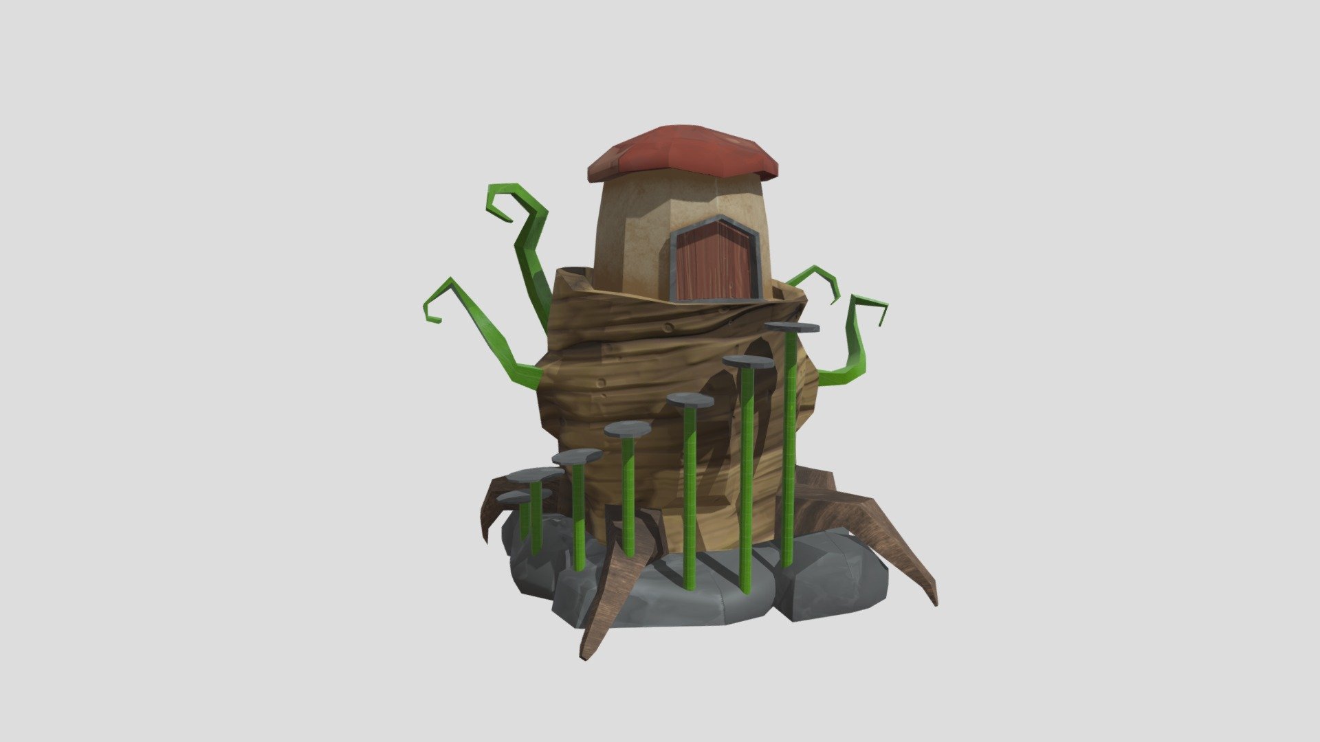 Fantasy Treehouse - 3D model by Jayden Webb (@jaydenwebb) [31551d6 ...