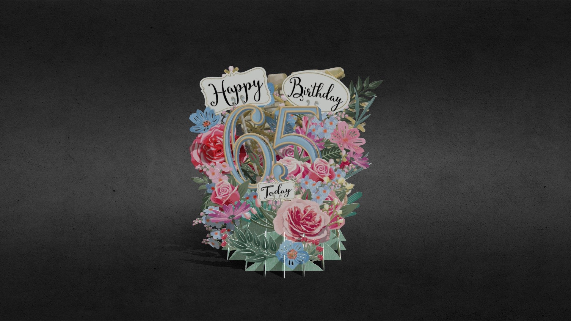 TOTW 65 Roses Hi Res - 3D model by markeverdell [31562bc] - Sketchfab