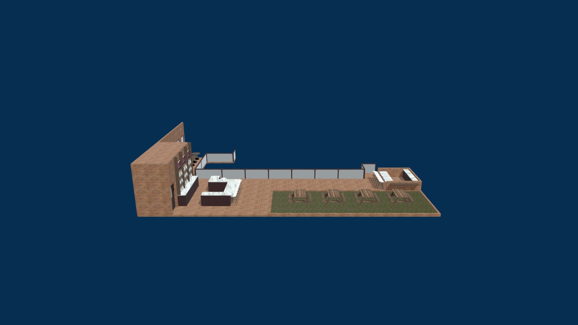 1st Floor - 3D model by macydicenso [3156a85] - Sketchfab
