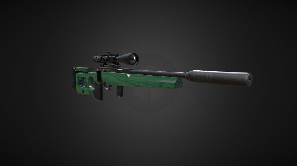 SV-99 Sniper Rifle - 3D model by kutejnikov [3158891] - Sketchfab