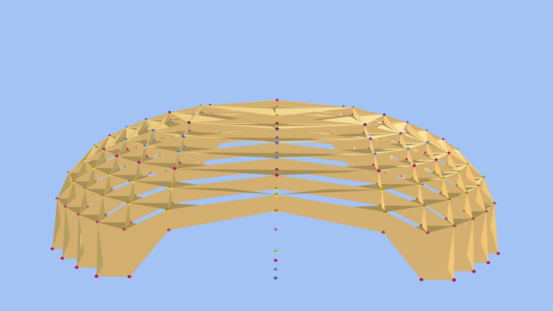 Elliptical-Ellipsoid/ Quadric Dome - Download Free 3D model by ...