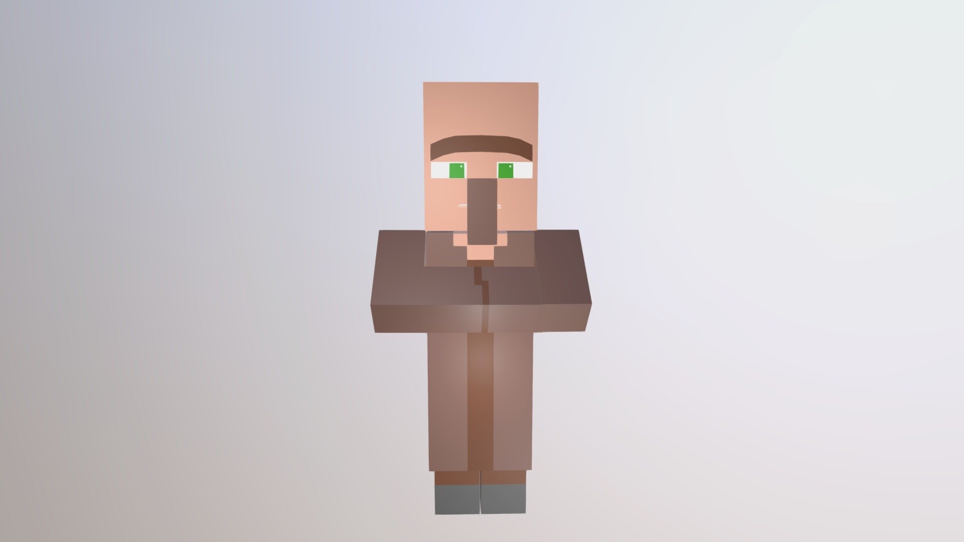 Minecraft - Villager - 3D model by MoshiMoshi (@Ballora_) [3159a01 ...