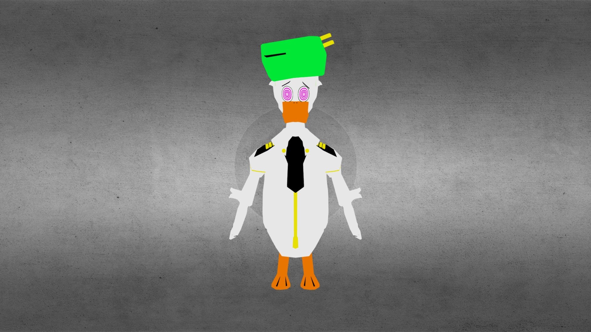 Flustered Duck (Uni task) - 3D model by Yats (@yats.manuel1) [315a50c ...