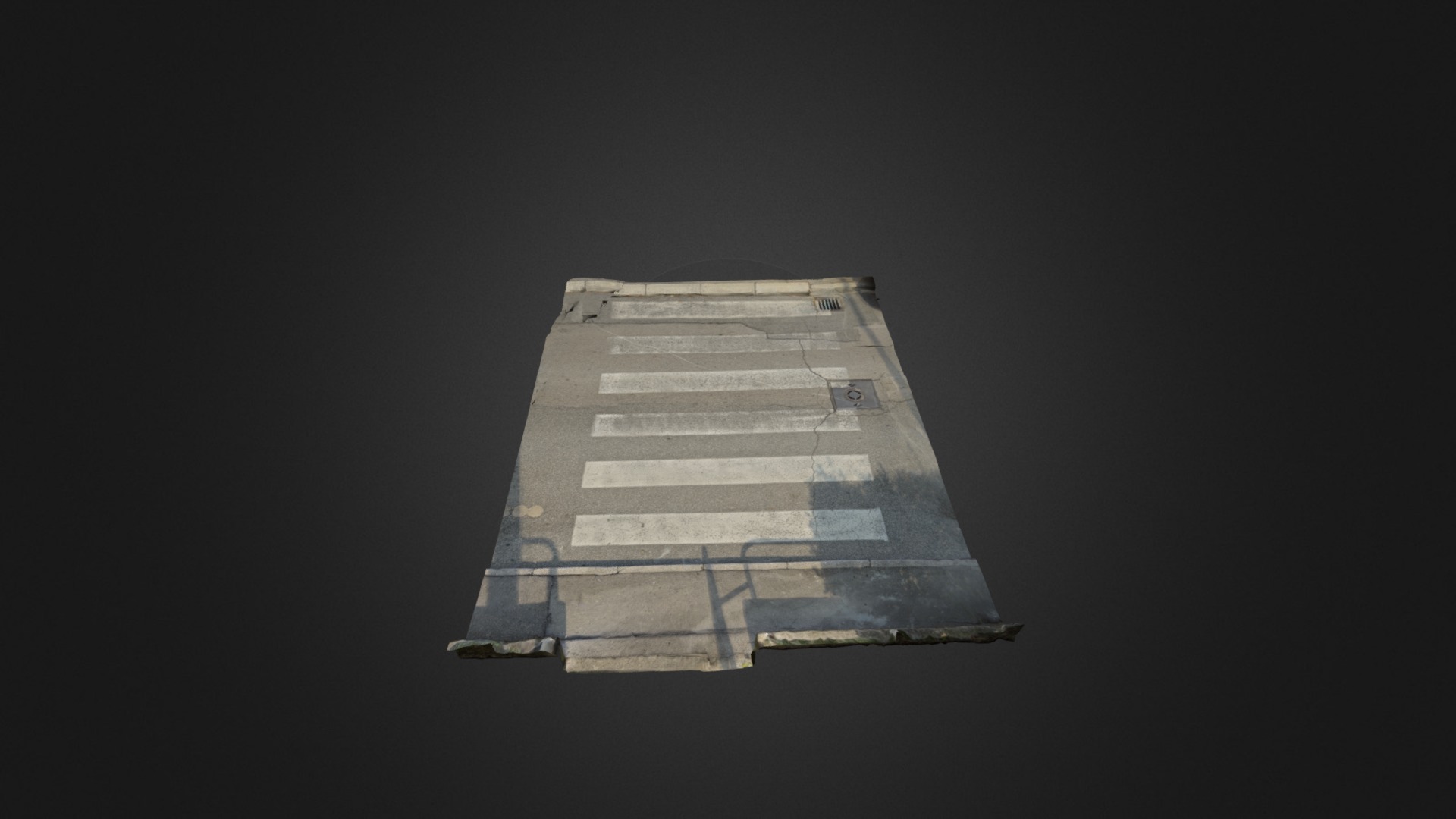 Road Crossing - 3D model by desmond [315c33b] - Sketchfab