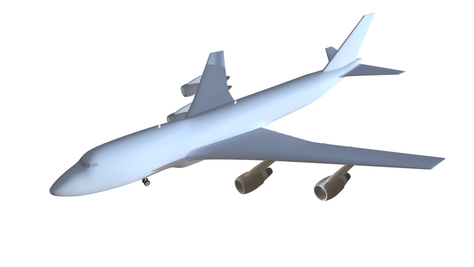 Boeing 747 - Buy Royalty Free 3D model by 3DHorse [315c3e6] - Sketchfab ...