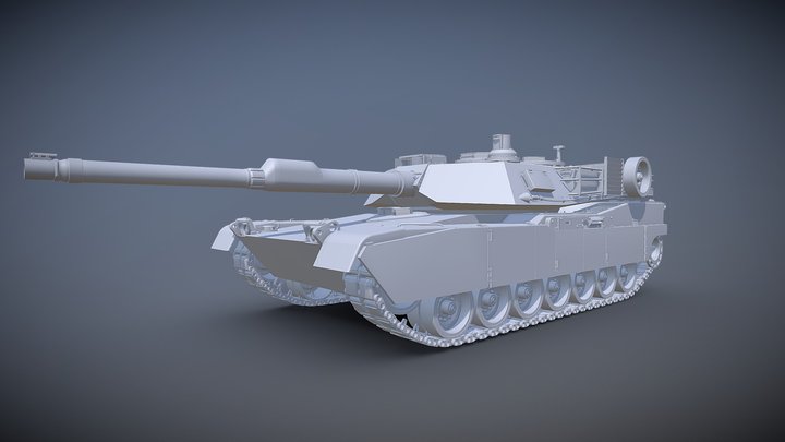 Abrams-tank 3D models - Sketchfab