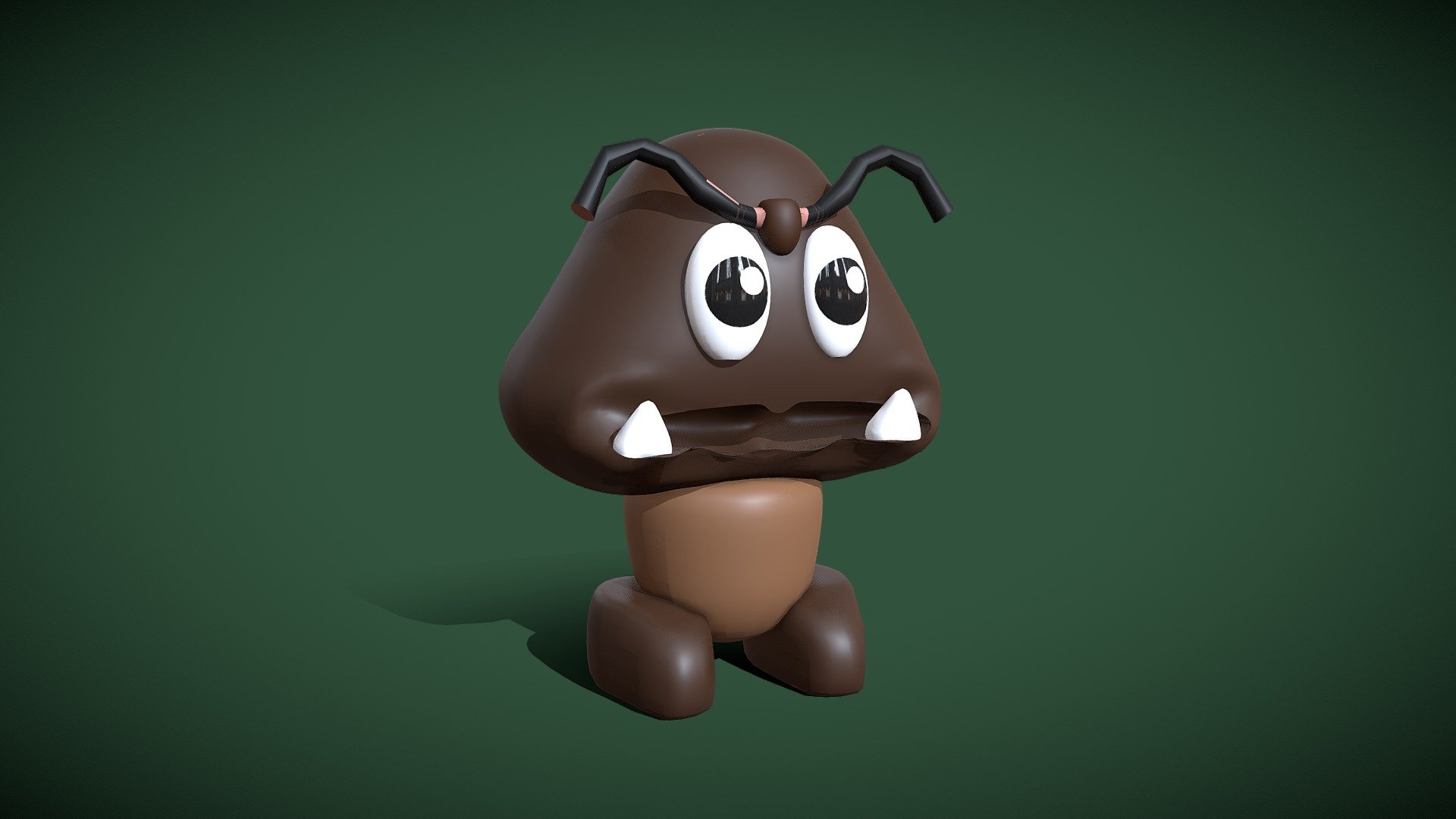 Goomba Sketchfab-progreso 1 - 3D model by AngieVelasco2003 [315d9d1 ...