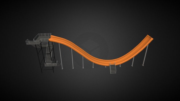 Waterslides 3D models - Sketchfab