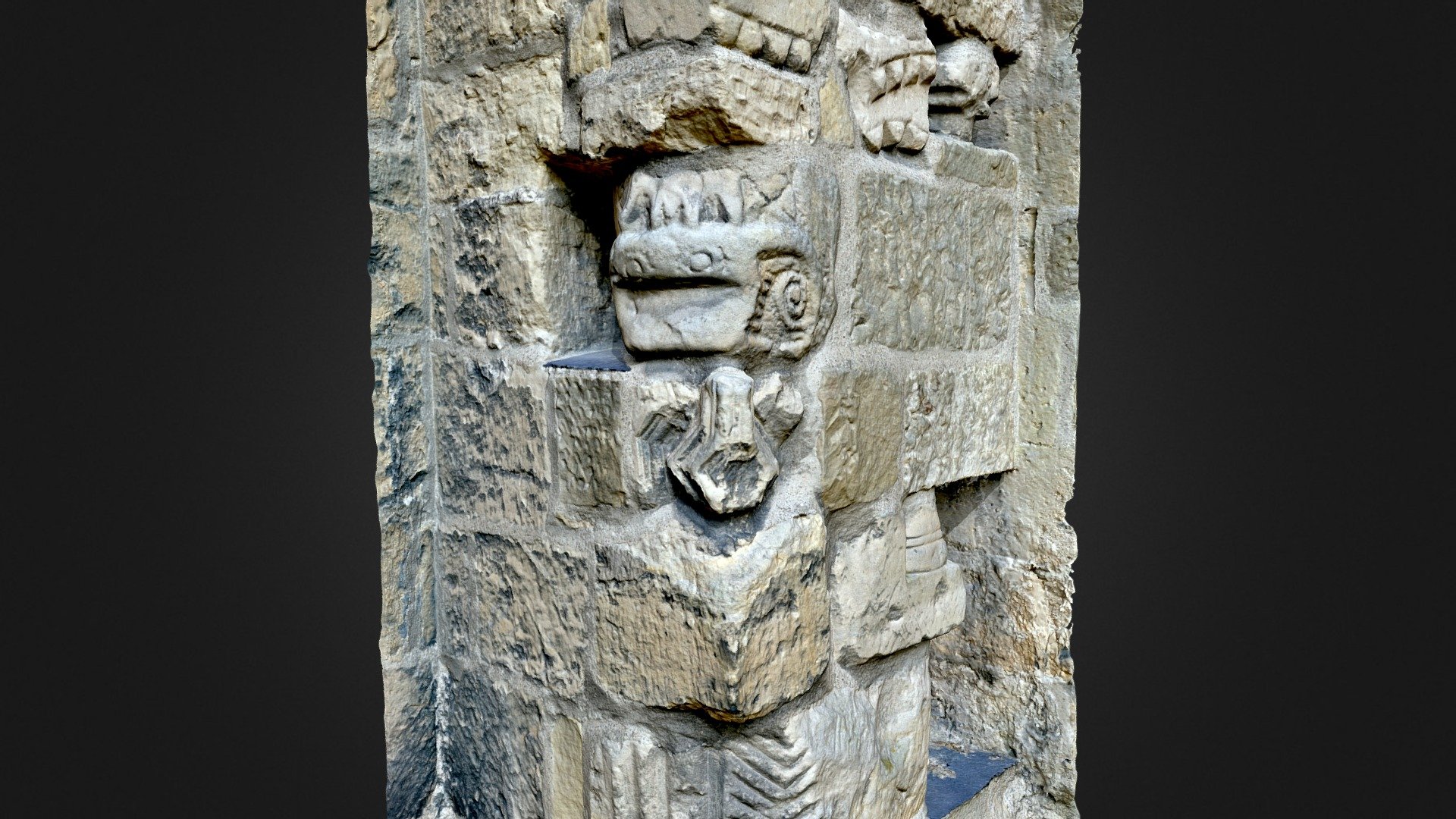 Medieval grotesques / Architectural fragments - Buy Royalty Free 3D ...