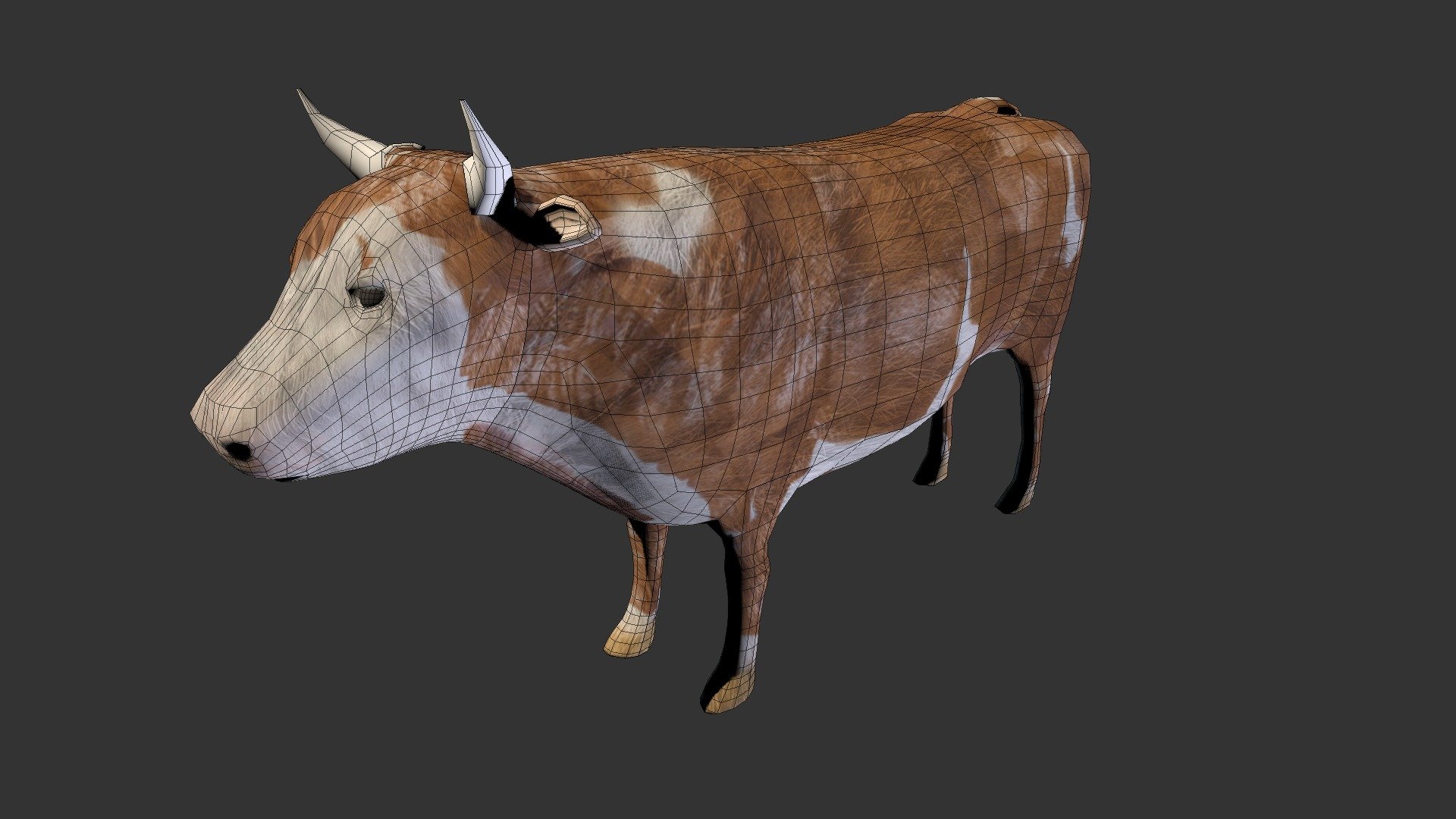 Cow LP - 3D model by L.Konstantinos (@Leventakisk) [315f464] - Sketchfab