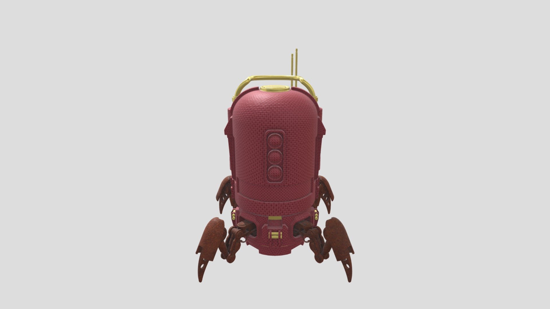 spiderbot - 3D model by beetroid [3160d16] - Sketchfab