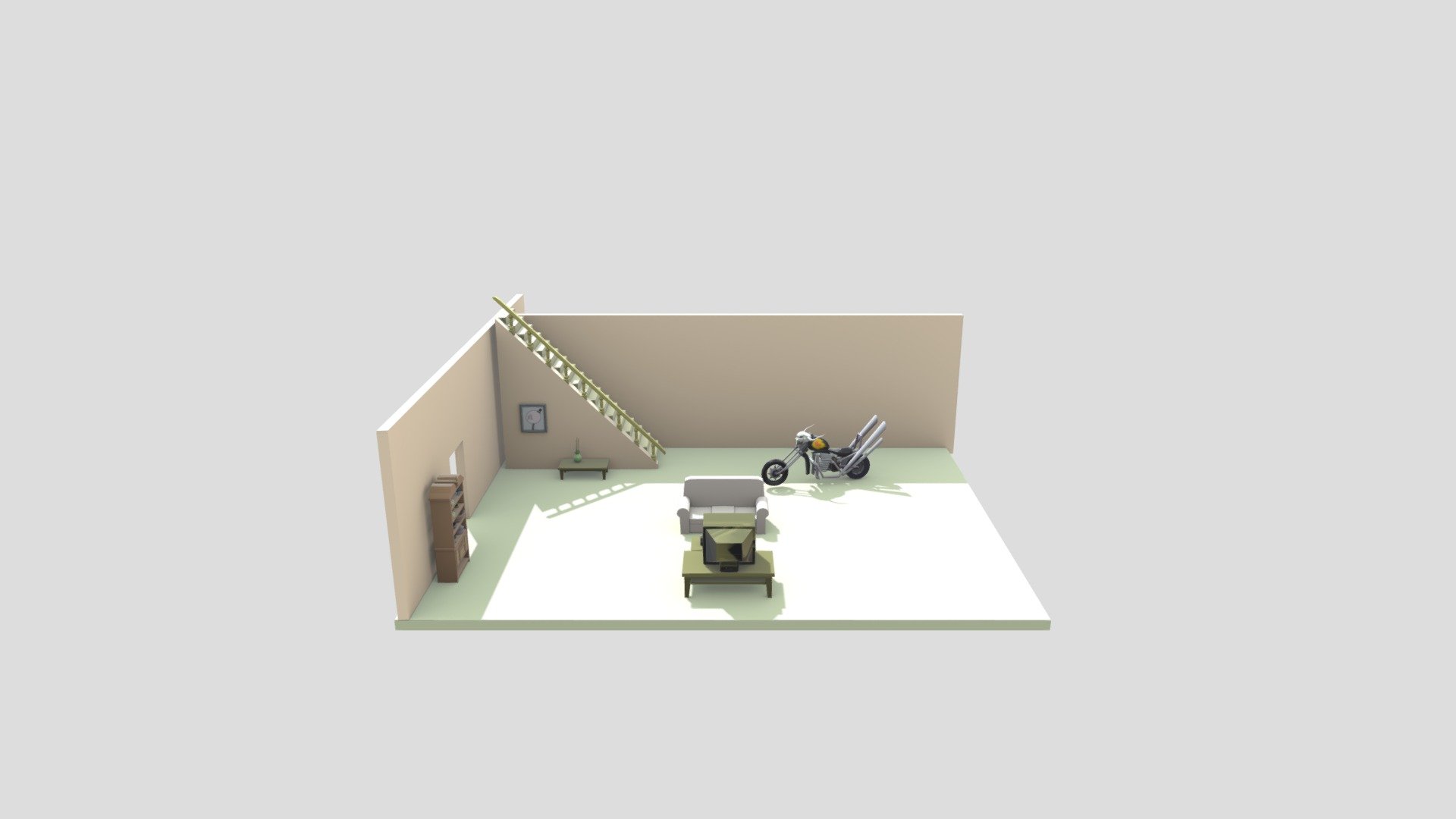 Regular show house - 3D model by bandimusa [31617fa] - Sketchfab
