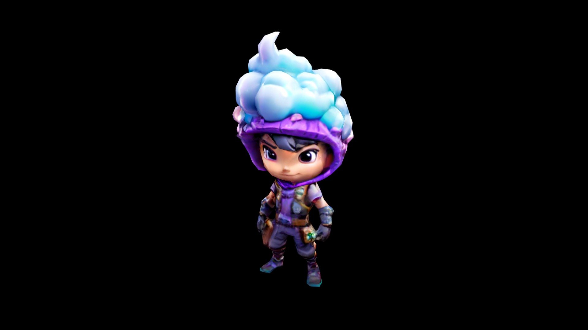 "Purple Sky Kingdom" Cartoon Purple World Sky Vi - Download Free 3D ...