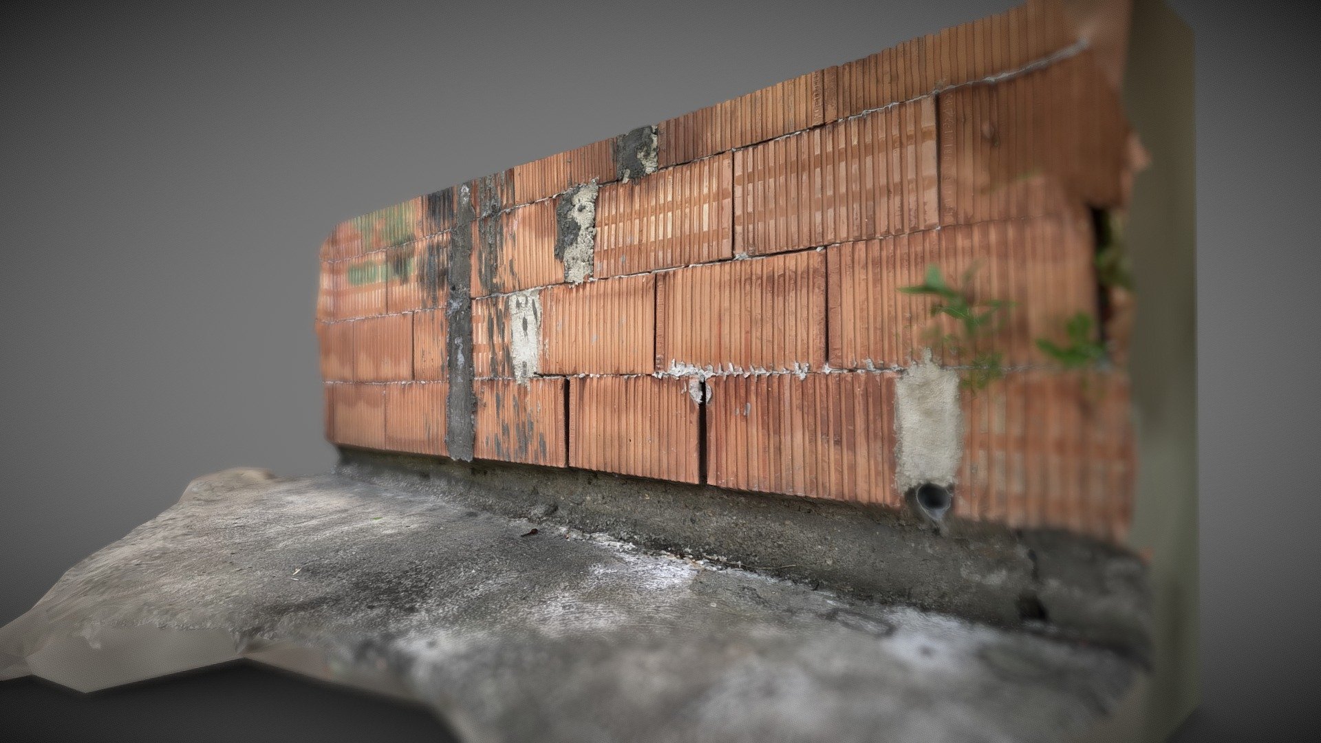 Brick wall - Download Free 3D model by mitakazoom [3162568] - Sketchfab