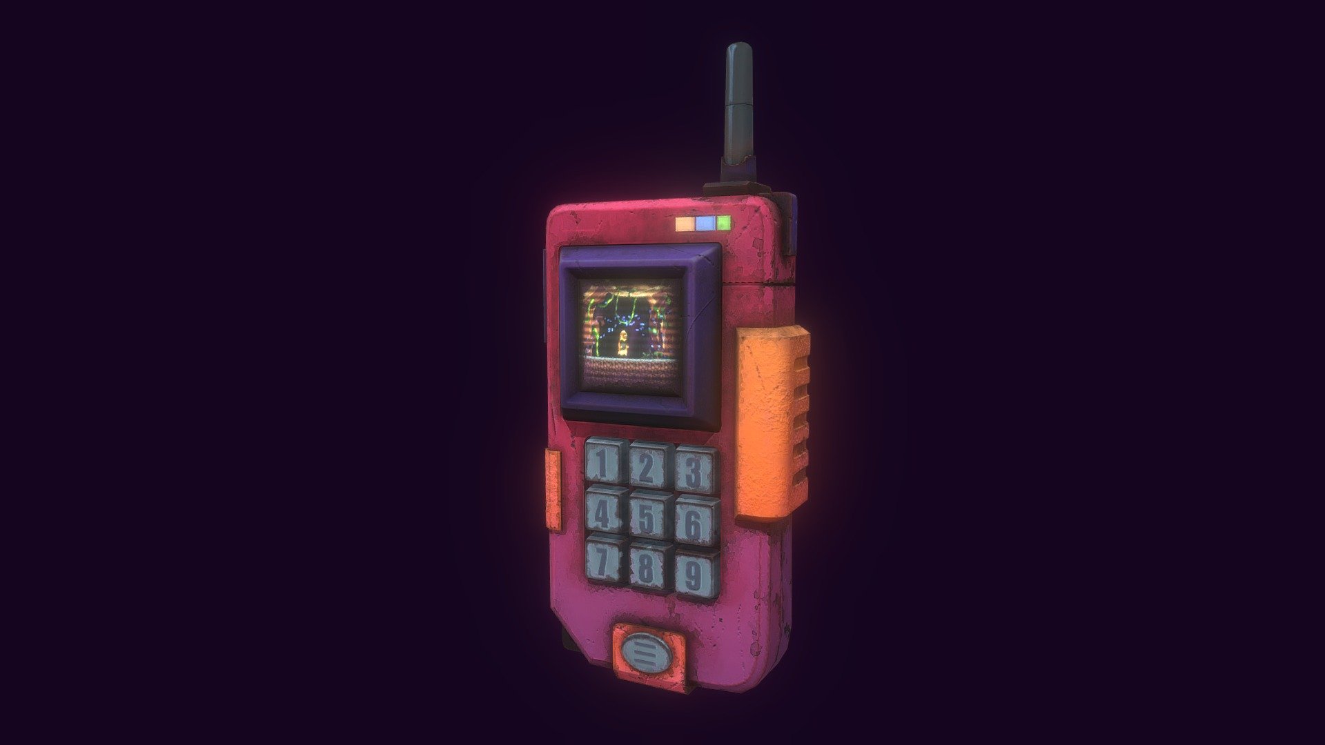 Stylized Phone (3DsMax & Substance Painter) - 3D model by dayuchuu ...