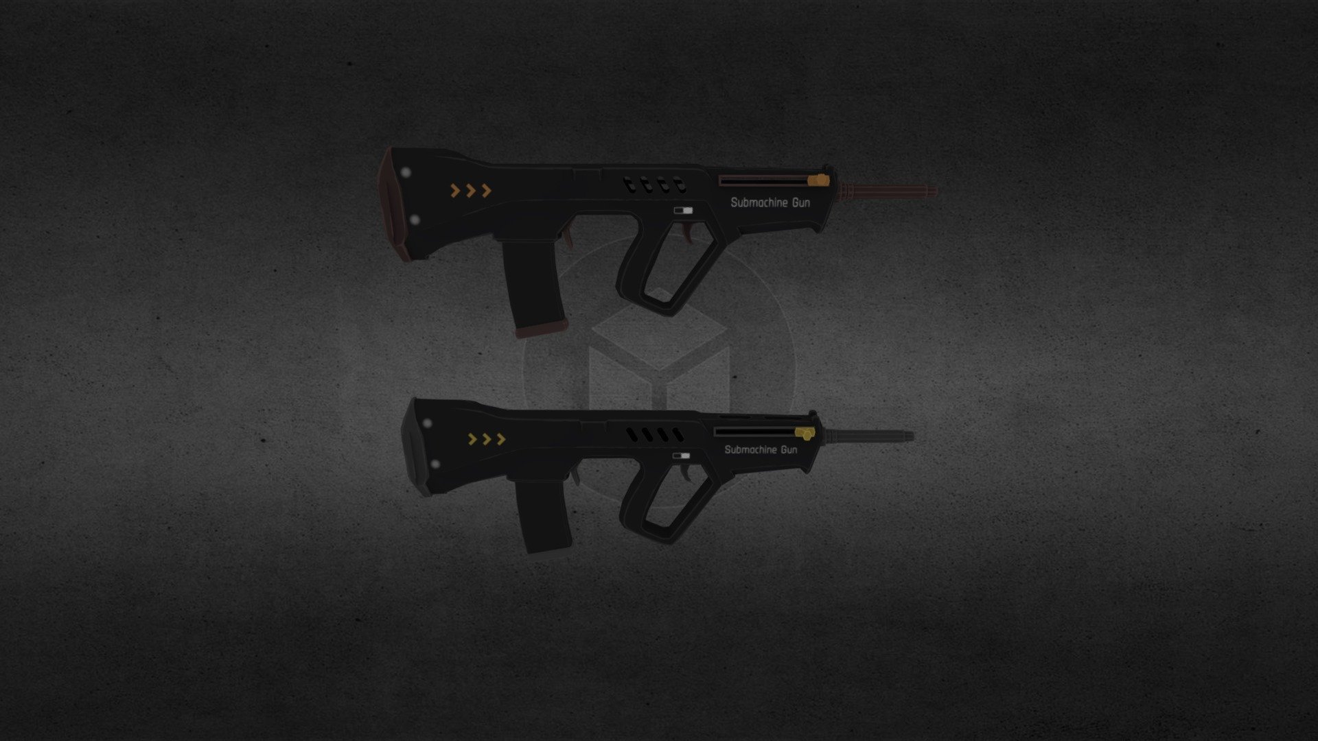 Submachine Gun1 - 3D model by deanChang [3163179] - Sketchfab