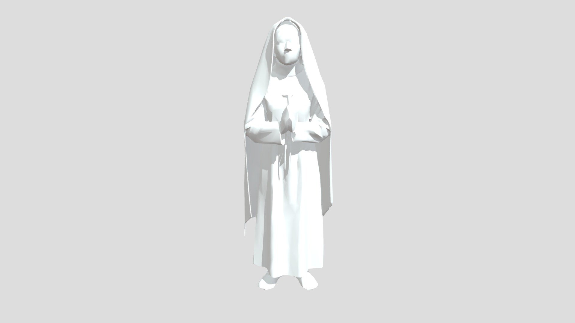 nun - 3D model by jmamt845 [3163453] - Sketchfab