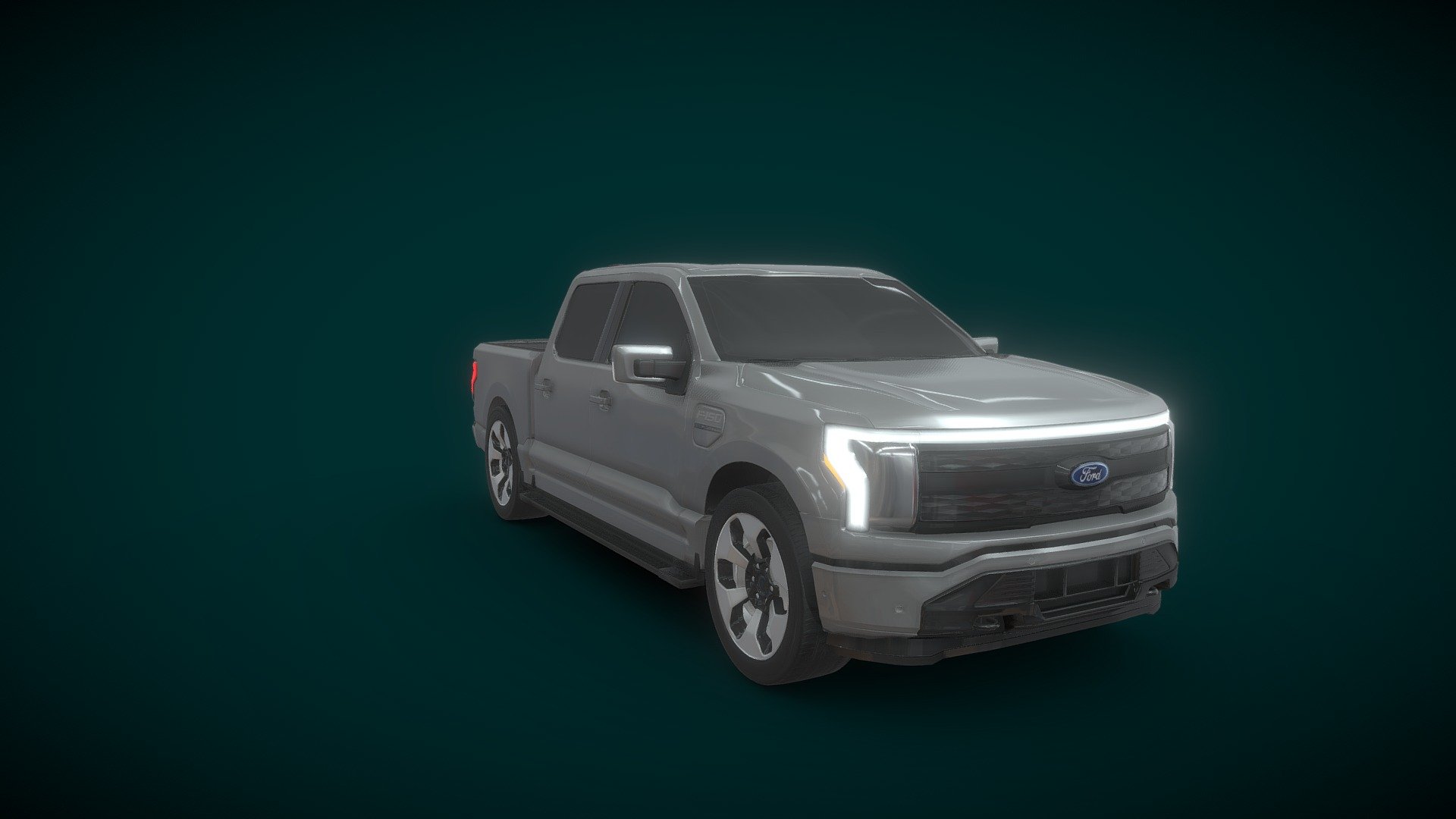 Ford F150 Lightning 3D model - 3D model by GabyMGarcia (@gbyamg7 ...