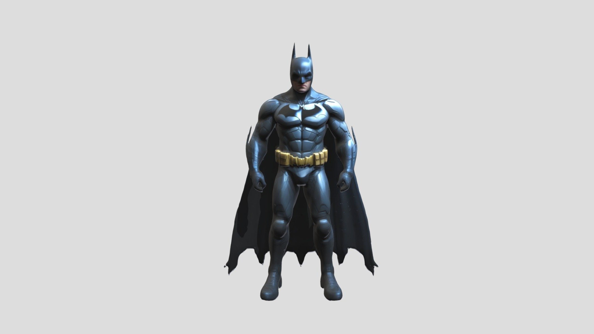 The_ Batman - 3D model by Yesid Paez (@yesidblogpaez) [3164910] - Sketchfab