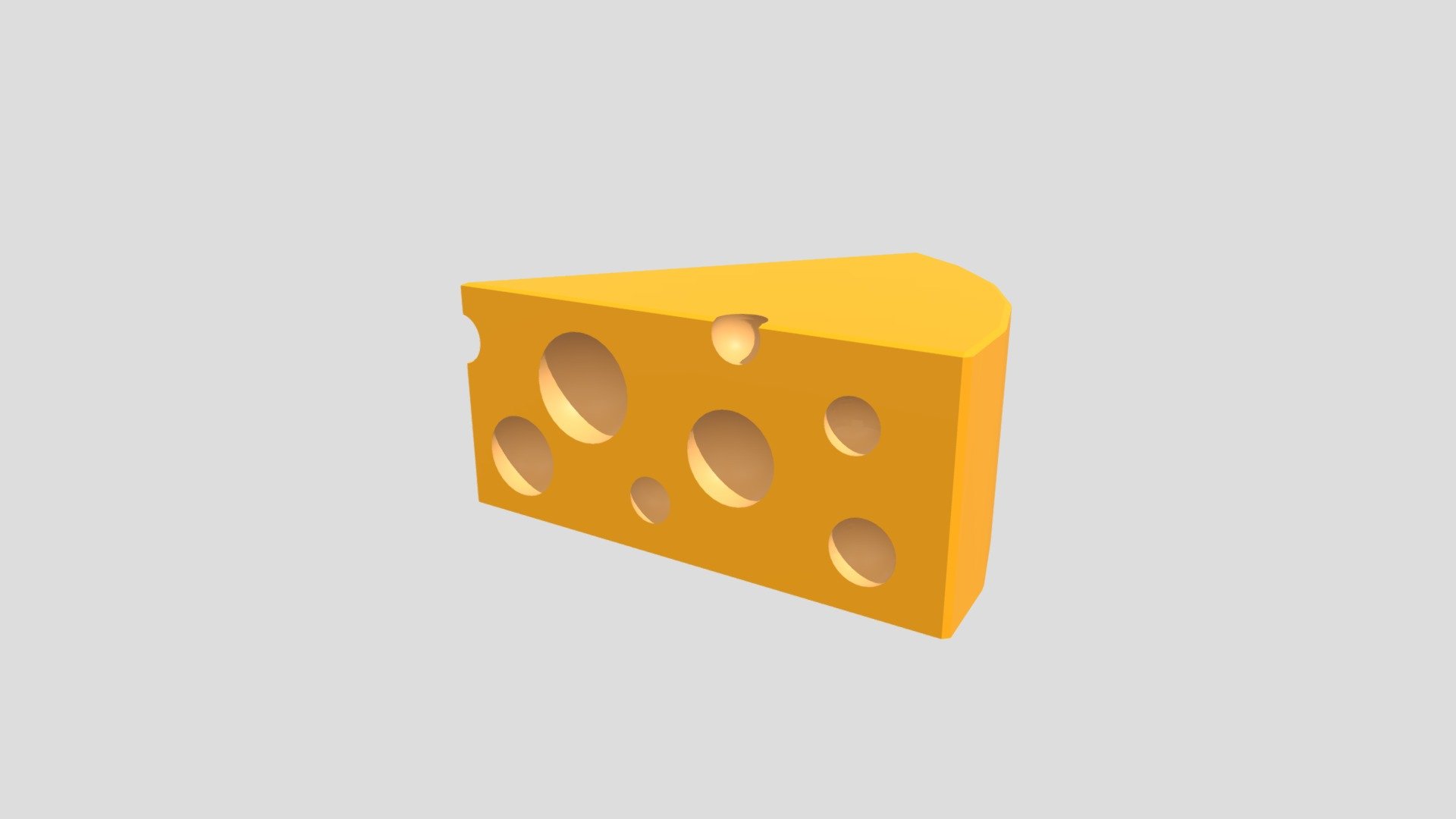 3D Cheese - Download Free 3D model by zeynepardayuruk [3164935] - Sketchfab