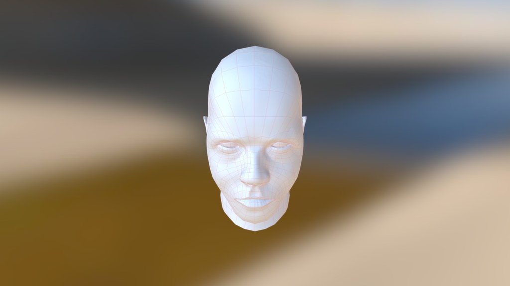 Male Sculpt Retopology - 3D model by Daniel Guzman Escobar ...