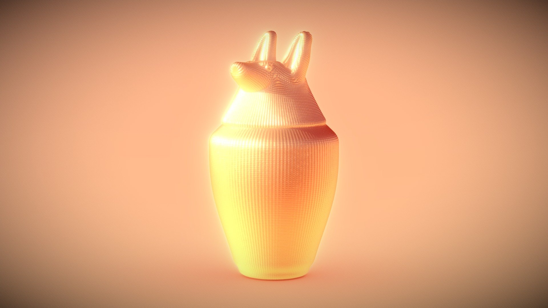 Duamutef Canopic Jar - 3D model by PARSONSARTS (@tomparsons) [3166d6d ...
