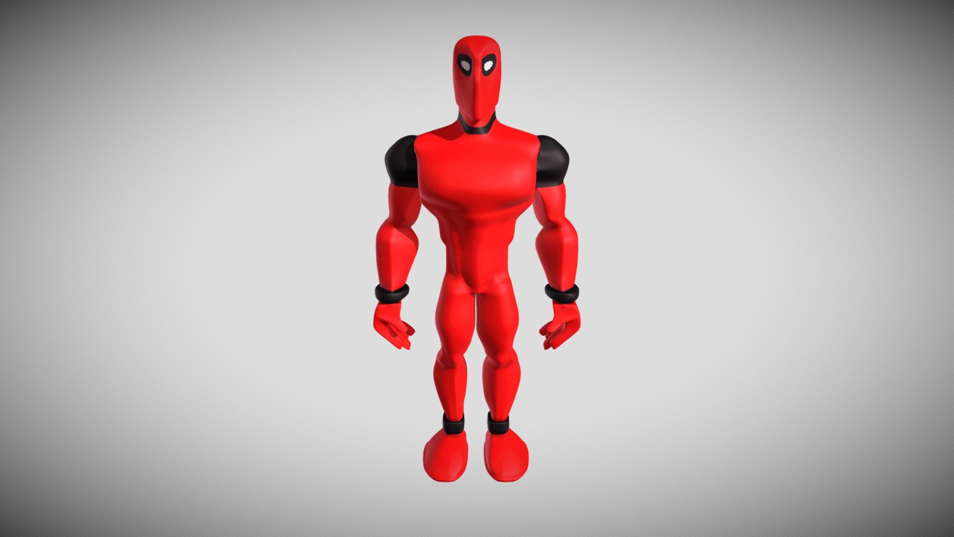 Deadpool - 3D model by Valentina_Mora (@vmoraamado) [3169848] - Sketchfab