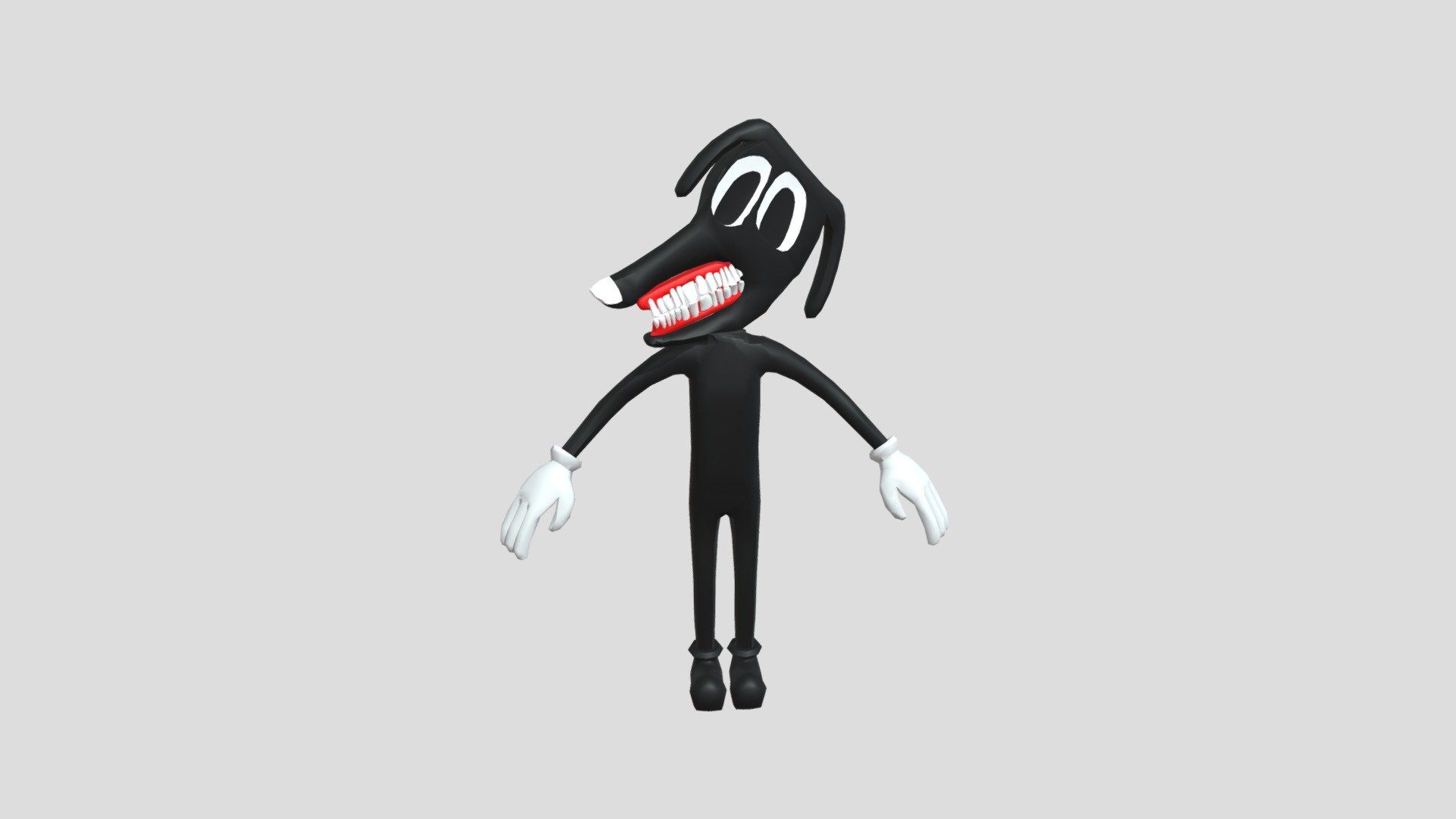 Cartoon-dog - 3D model by cartooncatsirenhead849 [316b995] - Sketchfab