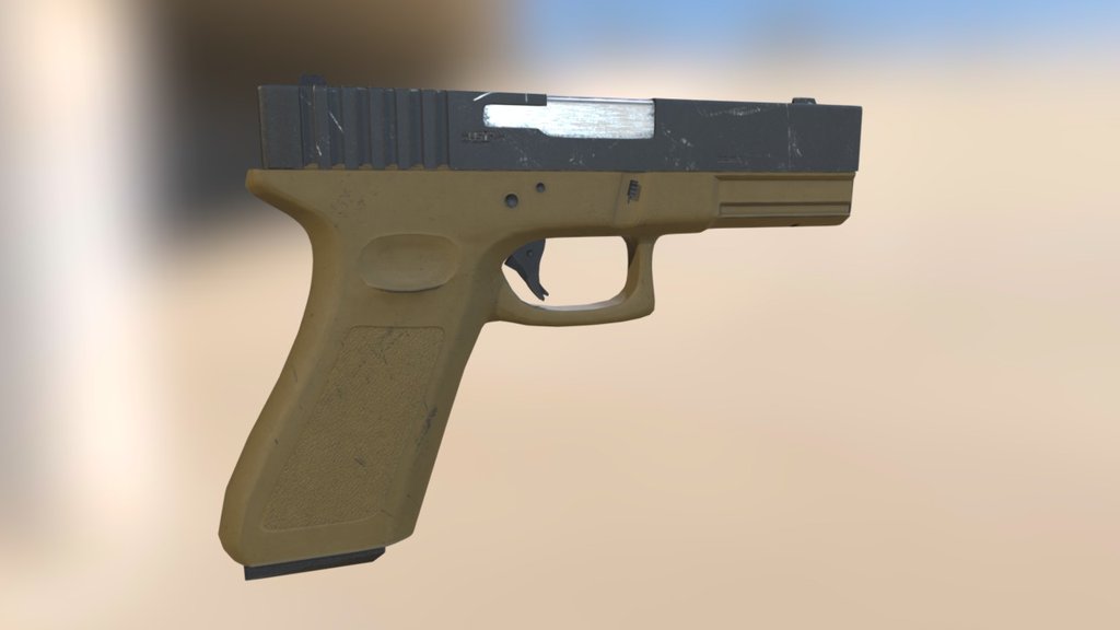 G17 Handgun - 3D model by johnny650 [316c568] - Sketchfab