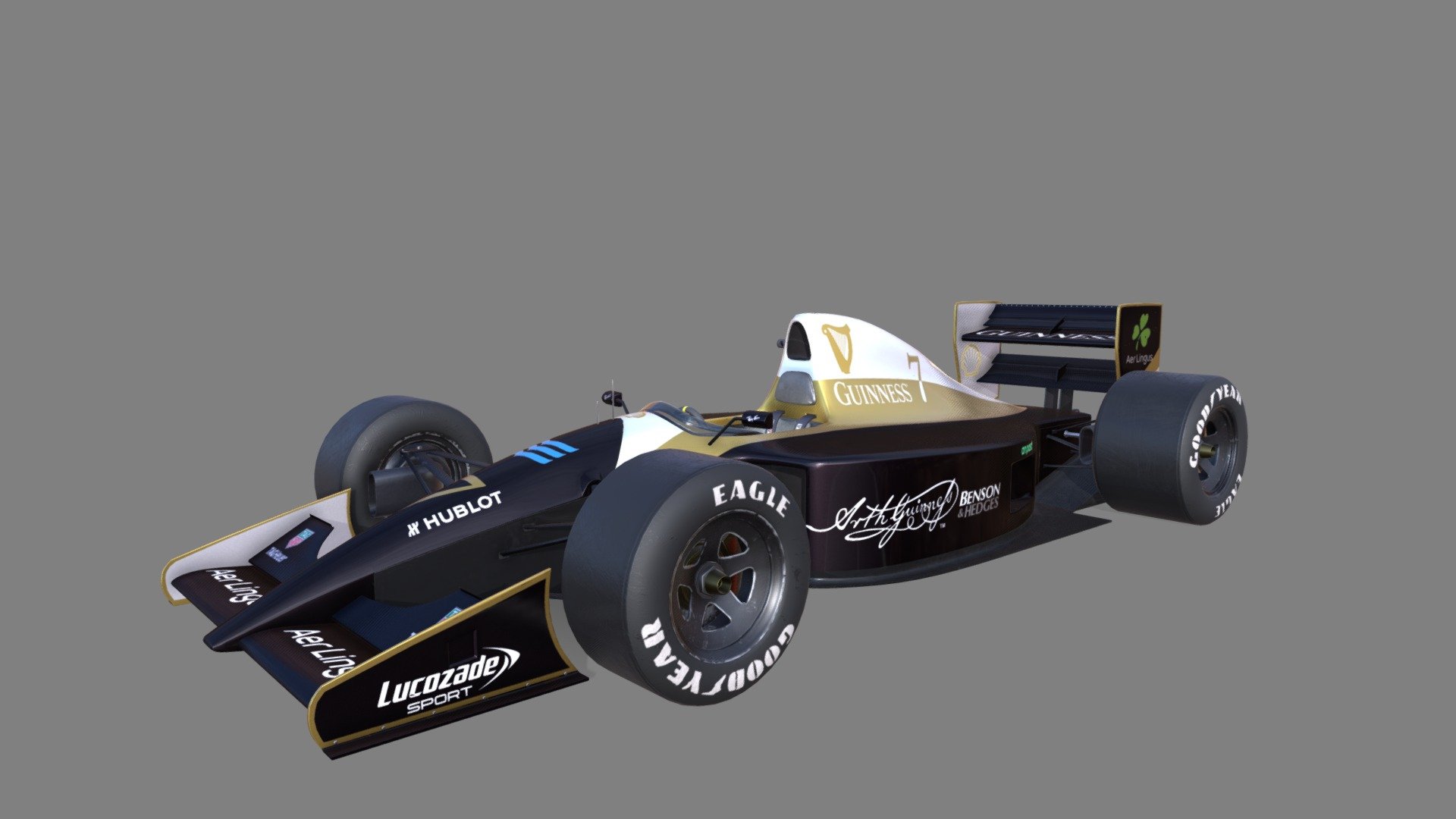 1991 Guinness F1 Car. - 3D model by Hayes (@dhayes1.wex) [316ddbc ...