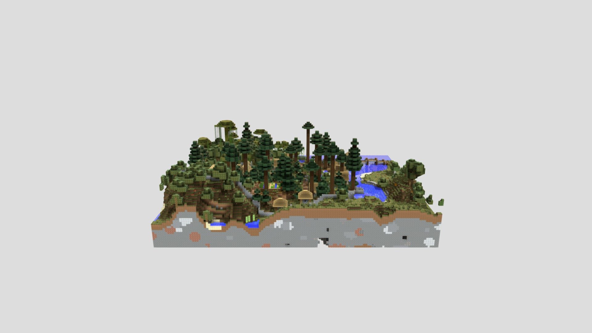 Village - 3D model by Baguette100201 [316deb7] - Sketchfab