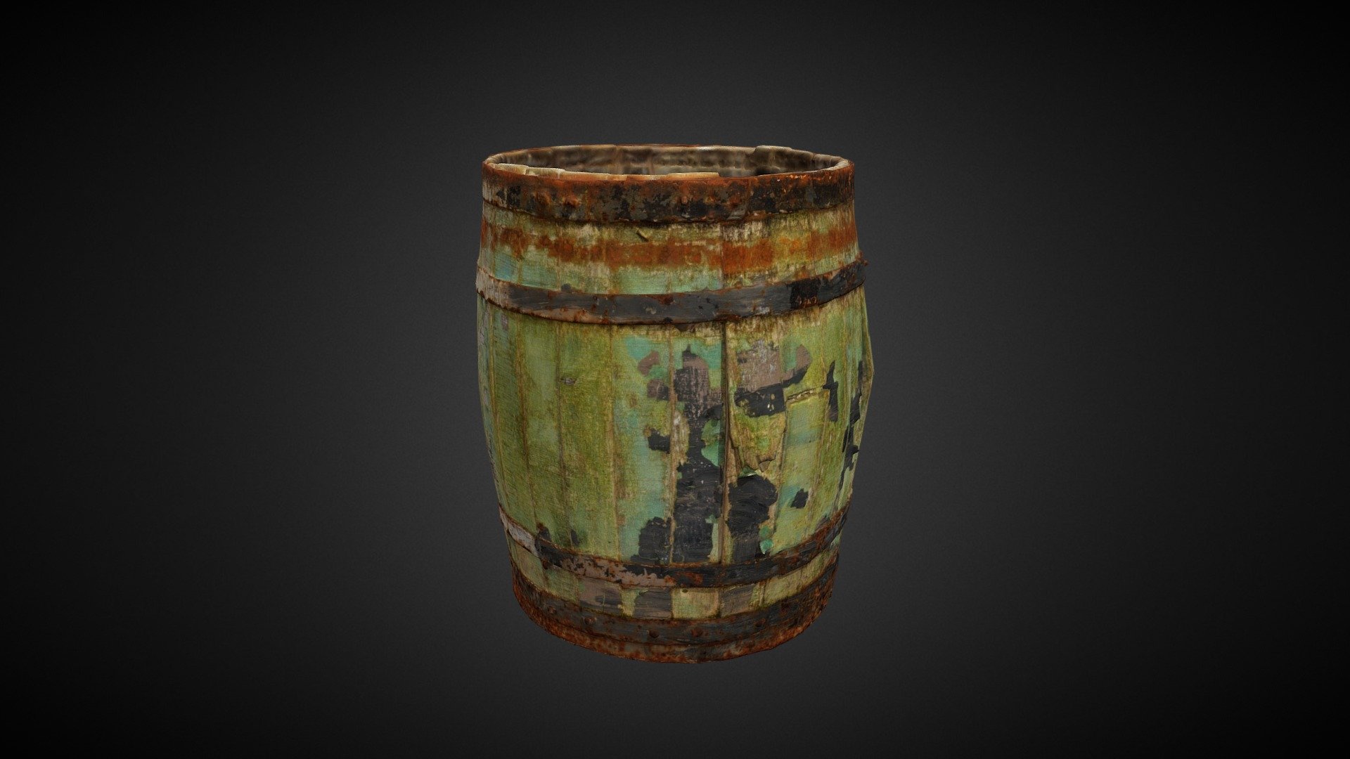 Small Wooden Barrel - Download Free 3D model by Christians - The Survey ...