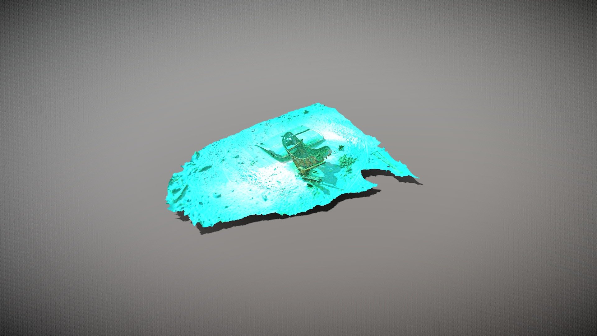 Betty Bomber Seat and Door From Truuk Lagoon - 3D model by ...