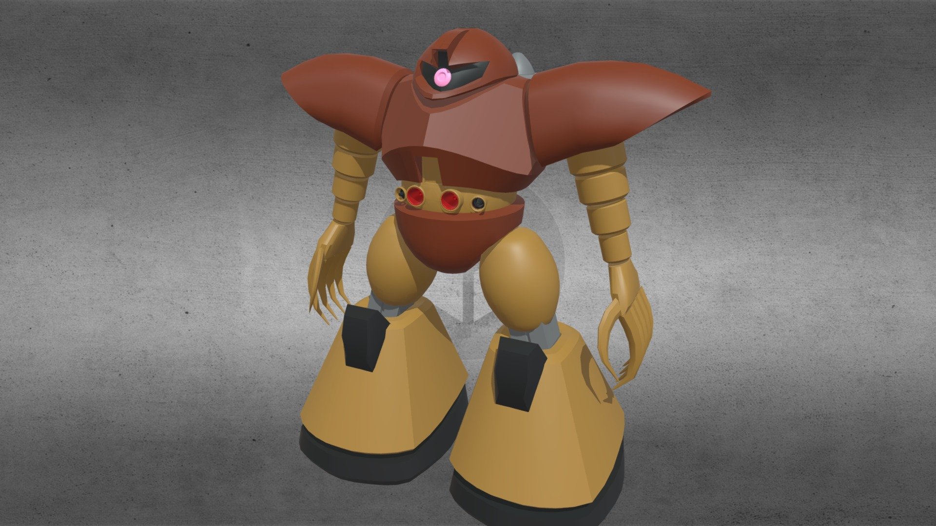 MSM-03 Gogg - Buy Royalty Free 3D model by zakk628 [3170763 ...
