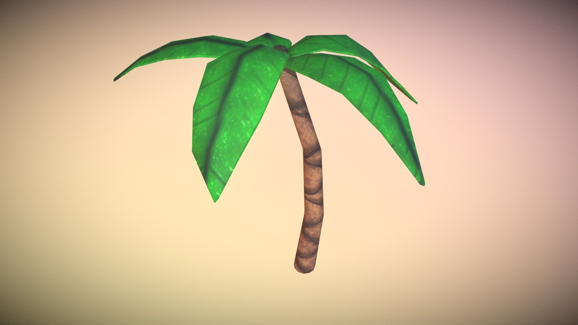 Game Ready Palm Tree Low Poly - Buy Royalty Free 3D model by FunFant ...