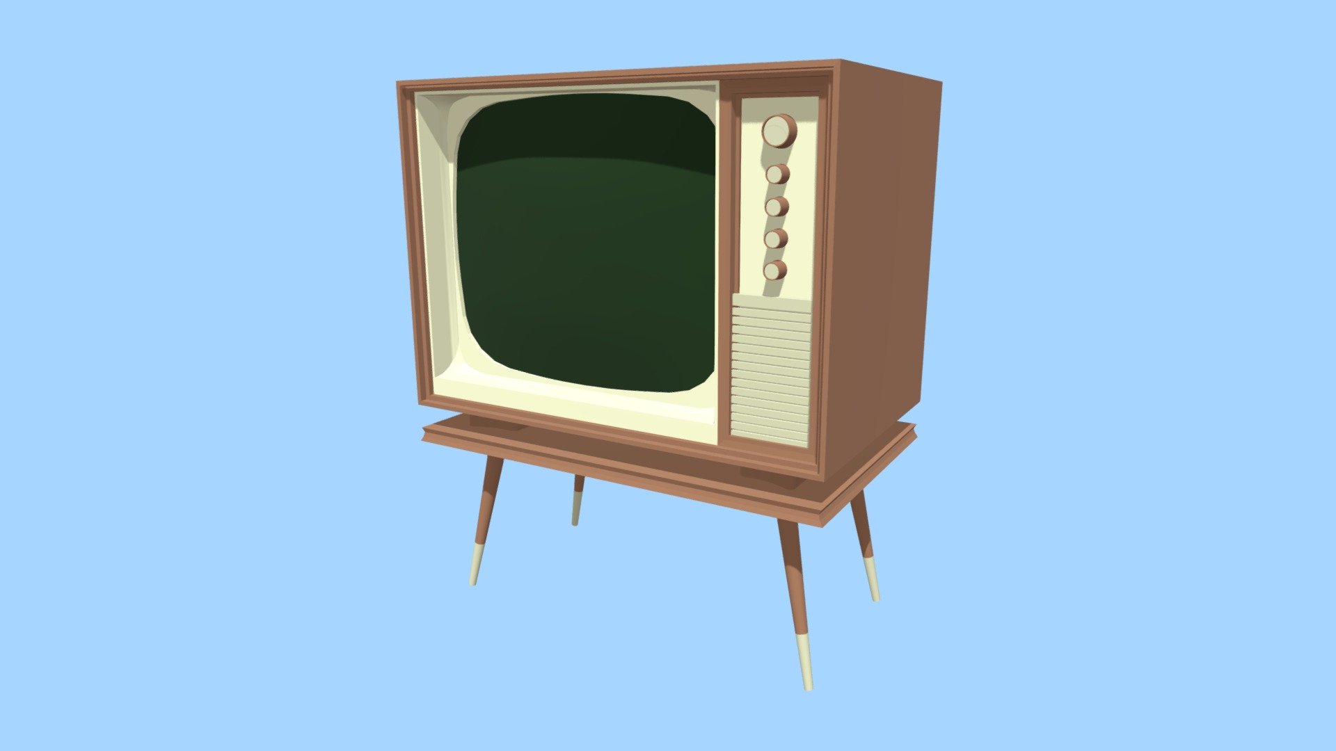 TV2 - GameDev Legend - 3D model by 3D_Art_Ilya [31729c3] - Sketchfab